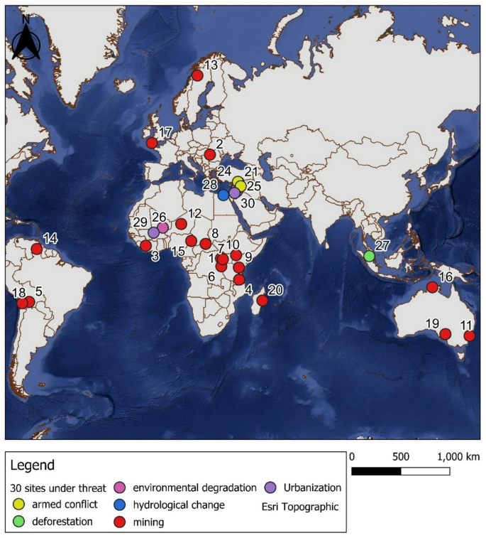 Global strategies for protecting geoheritage sites from mining with ...