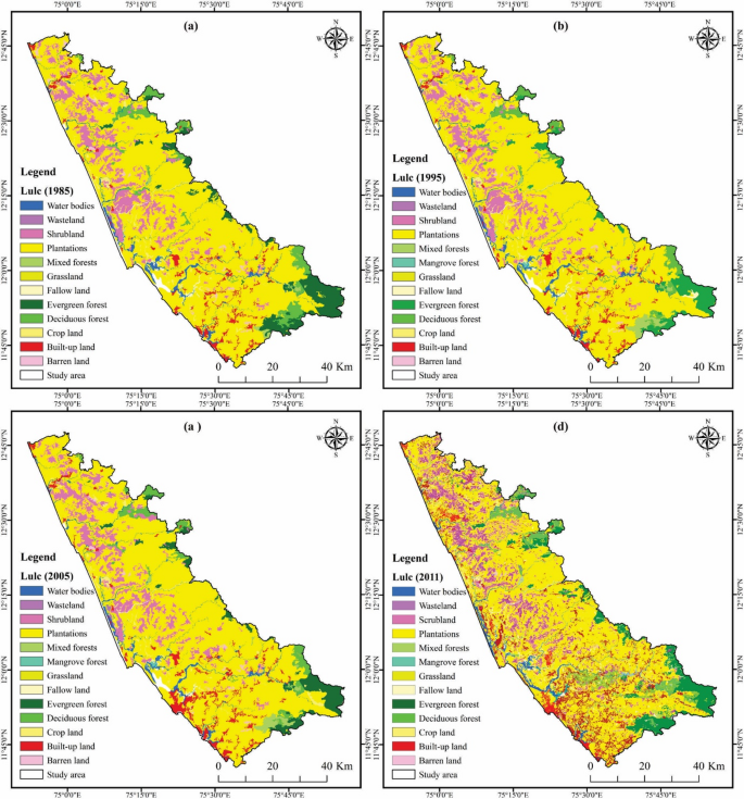 Spatio-temporal analysis and mapping of land use and land cover in ...