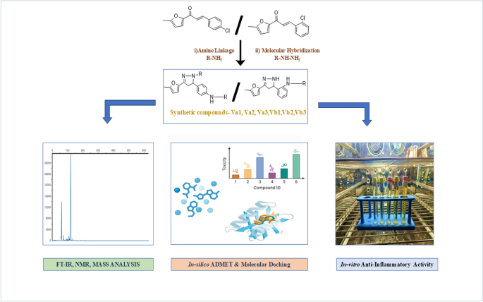 Design, synthesis, and in-silico studies of novel pyrazole-fused chalcone amine derivatives as ...