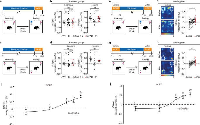 Pitolisant alleviates brain network dysfunction and cognitive deficits ...