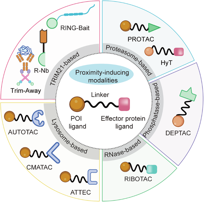 Targeting neurodegenerative disease-associated protein aggregation with proximity-inducing ...