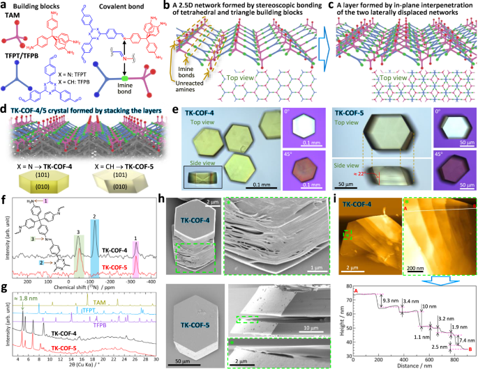 2.5-dimensional covalent organic frameworks | Nature Communications