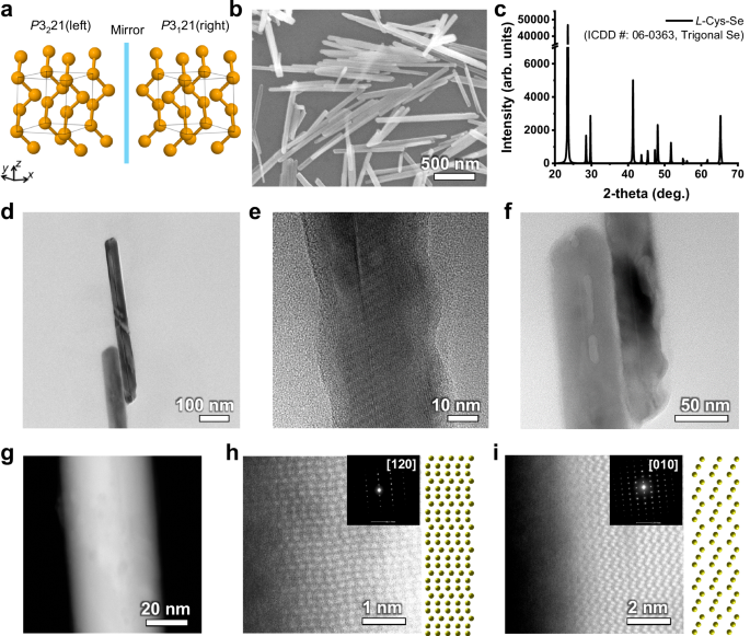 Enantioselective Se lattices for stable chiroptoelectronic processing ...