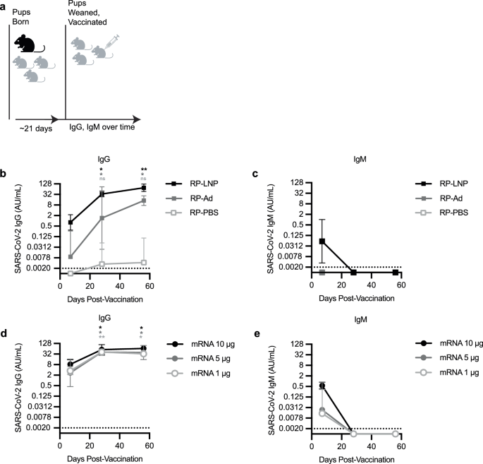 Evaluation of mRNA-LNP and adjuvanted protein SARS-CoV-2 vaccines in a ...