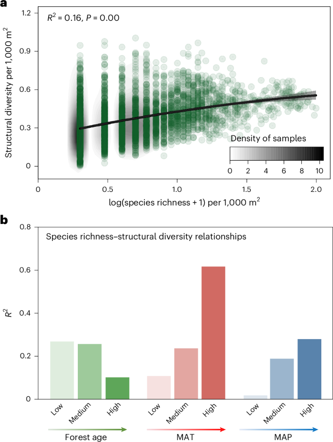 Spatial patterns and future potential of tree species richness and ...