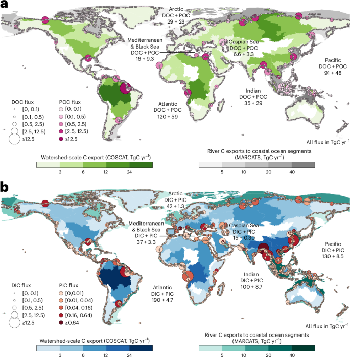 An ensemble assessment to improve estimates of land-to-ocean carbon ...