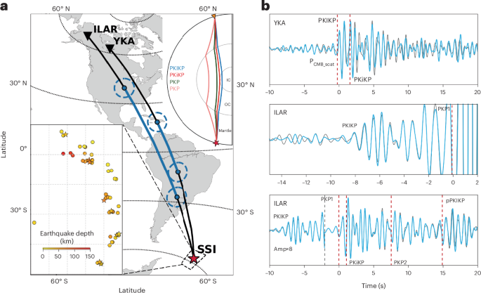Earth’s inner core is changing in shape as well as in rotation rate ...