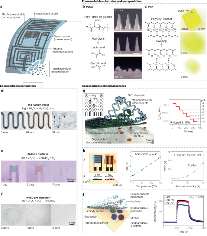 Materials advances for distributed environmental sensor networks at ...