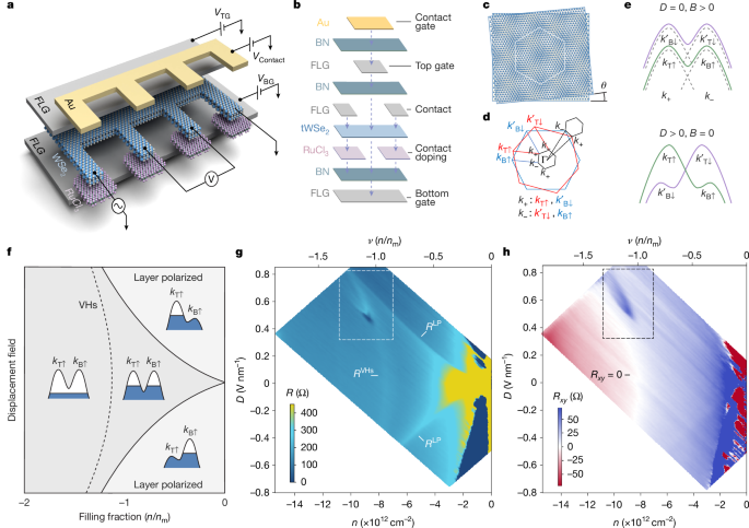 Superconductivity in 5.0° twisted bilayer WSe2 | Nature