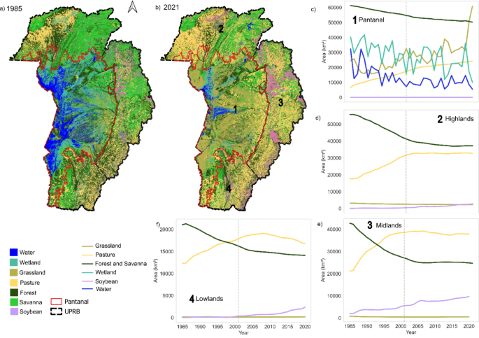 Decadal hydroclimatic changes in the Pantanal, the world’s largest ...