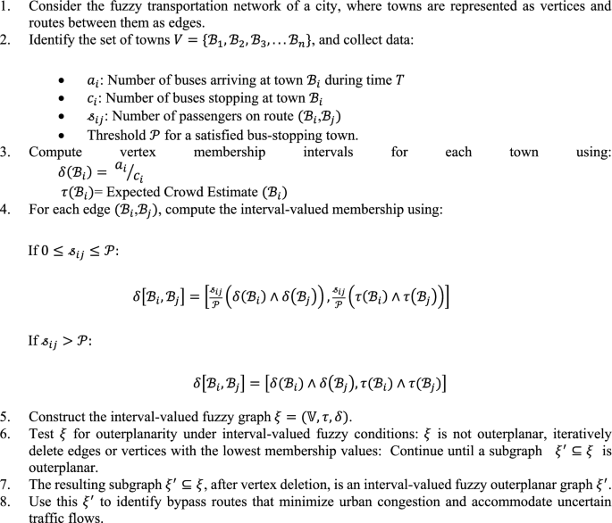 Network design for bypass roads using interval valued fuzzy outerplanar graphs | Scientific Reports