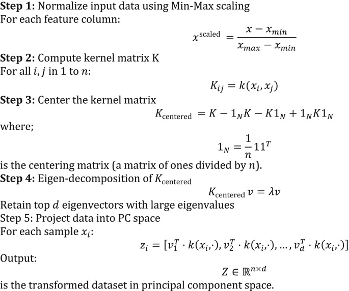 Kernel principal component analysis-based water quality index modelling for coastal aquifers in ...