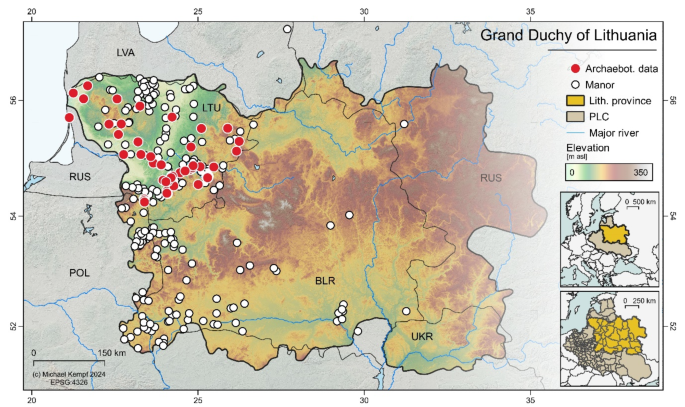 The shifting of buffer crop repertoires in pre-industrial north-eastern ...