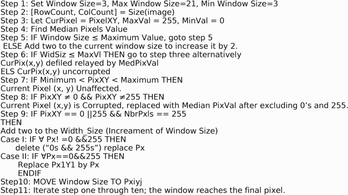 A new hybrid image denoising algorithm using adaptive and modified decision-based filters for ...