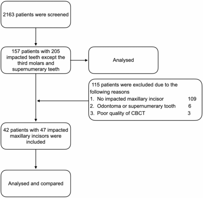 Epidemiological and imaging characteristics of impacted maxillary ...