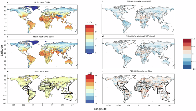 Future exposure to moist heat extremes linked to soil dryness | npj ...