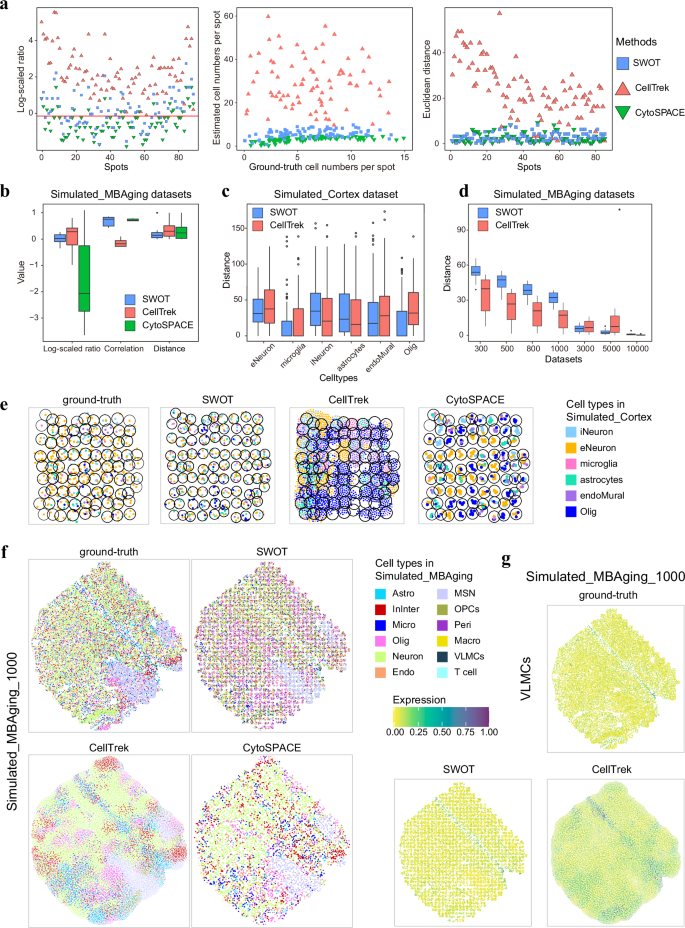 Inference of cell-type composition and single-cell spatial maps from ...
