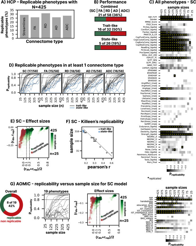 On the replicability of diffusion weighted MRI-based brain-behavior ...