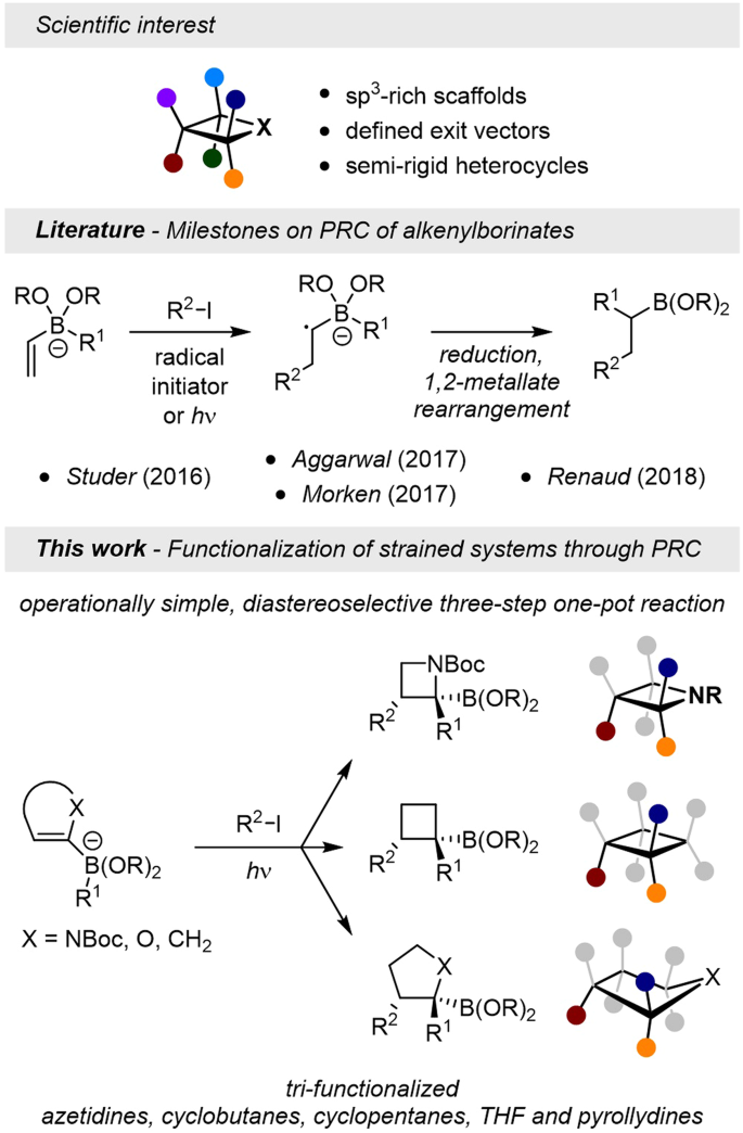 Stereoselective polar radical crossover for the functionalization of ...
