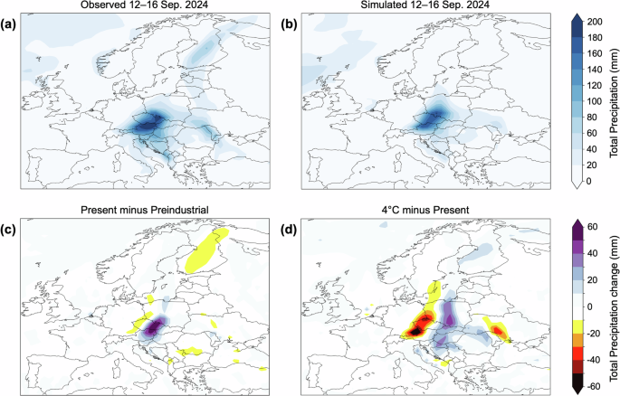 How climate change intensified storm Boris’ extreme rainfall, revealed ...
