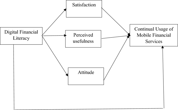 The pathways from digital financial literacy to sustained engagement ...