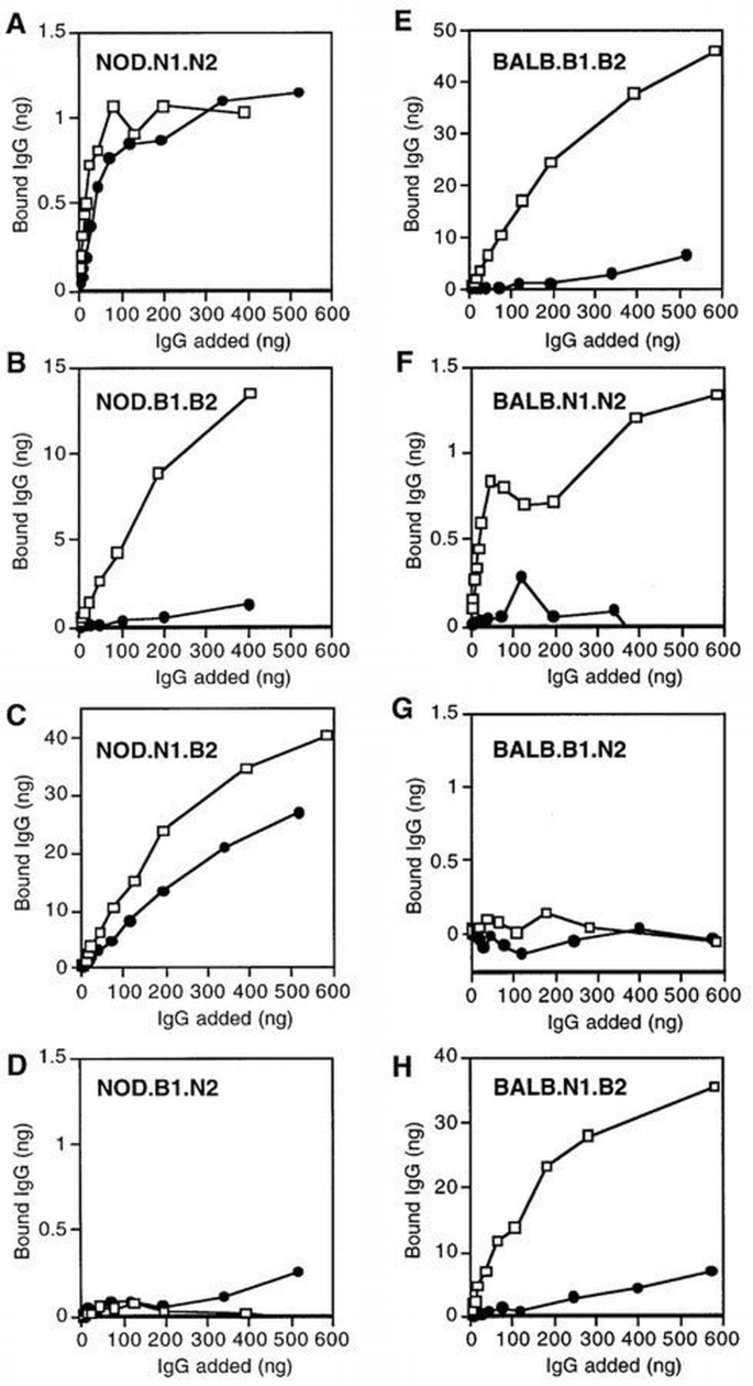 Gain‐of‐function mutations in FcγRI of NOD mice: implications for the evolution of the Ig ...