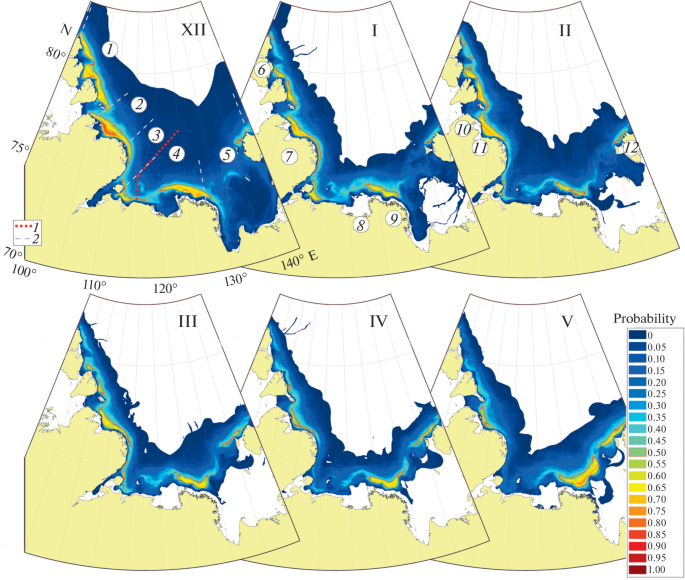 Spatiotemporal Stationarity of Laptev Sea Polynyas | Izvestiya ...