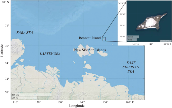 Geological Structure of Marine Sediments around Bennett Island Based on ...