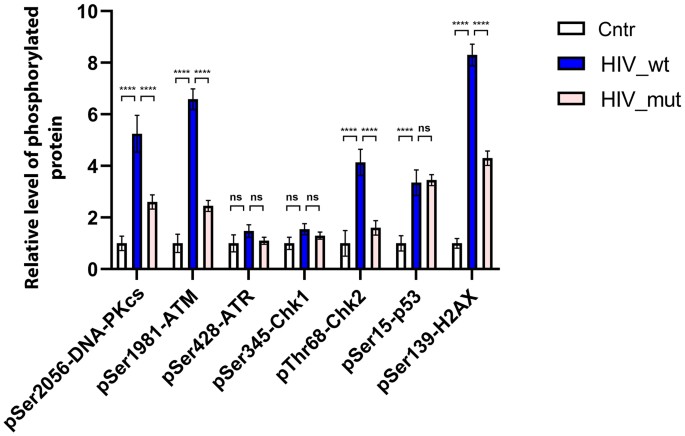 Post-Integrational DNA Repair of HIV-1 Is Associated with Activation of ...