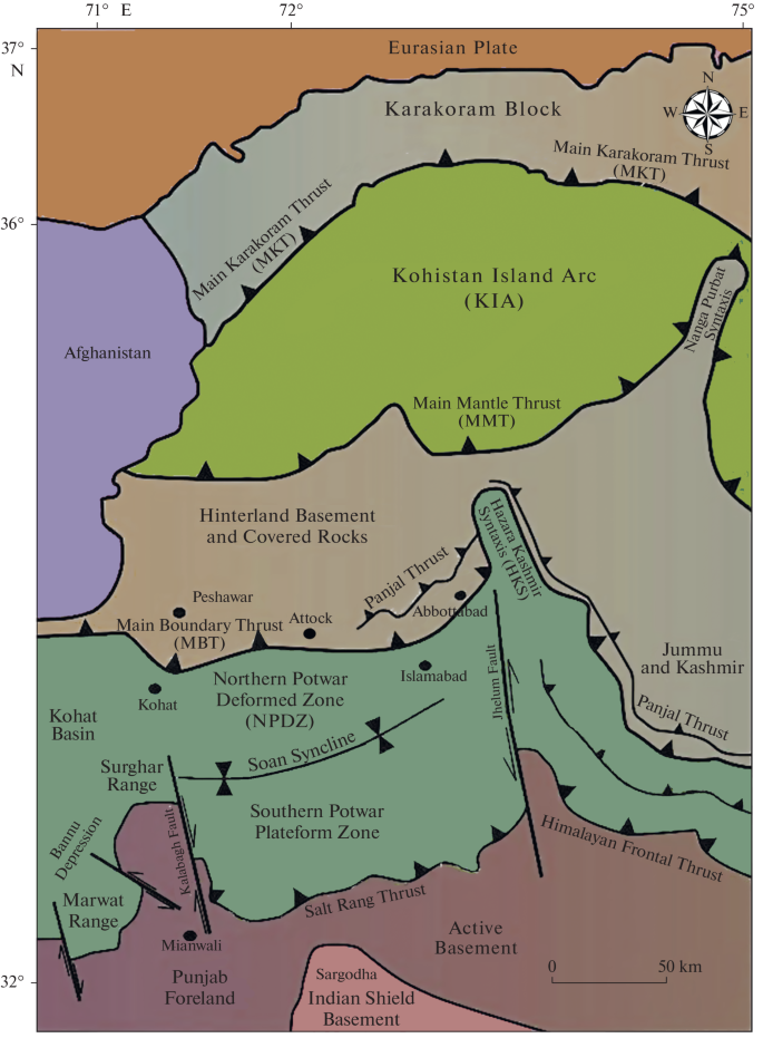 Comparative Structural Analysis of the Northern Potwar Deformed Zone ...