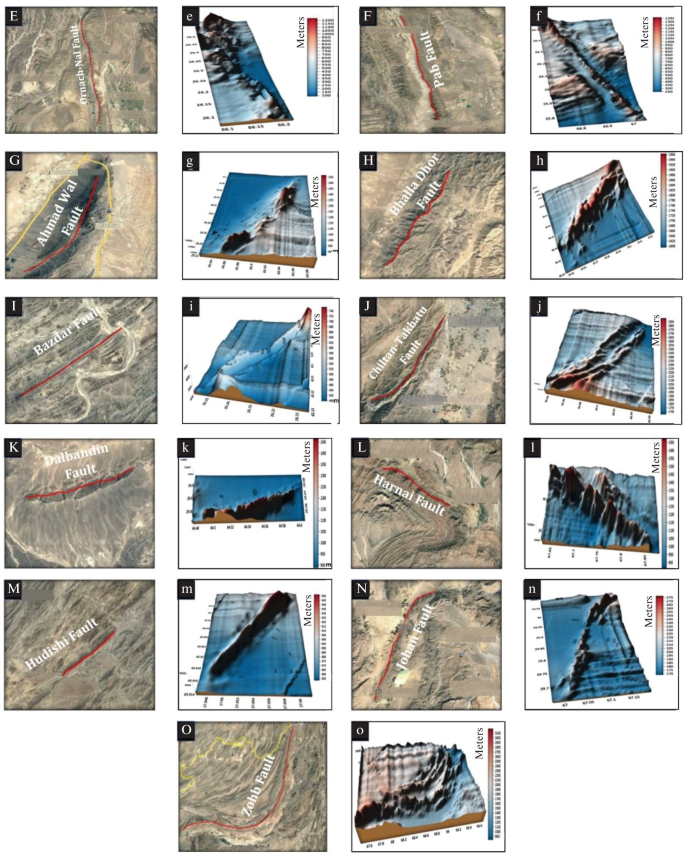 Identification of Active Faults in Balochistan Using Satellite Imagery ...