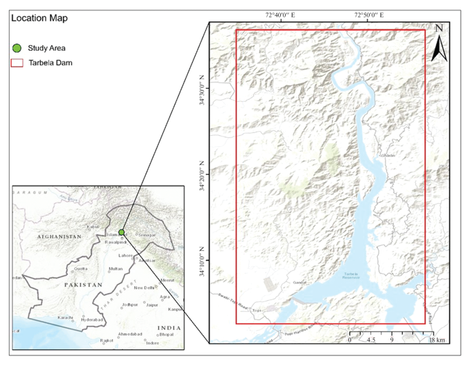 Spatiotemporal Evolution of Water Bodies in the Tarbela Dam Region ...