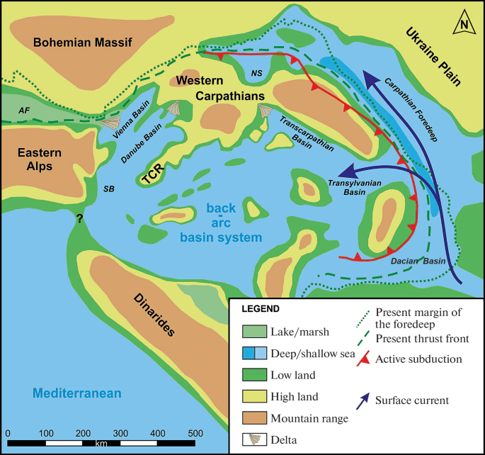 Middle–Late Miocene Paleogeography of the Eastern Paratethys. Part VI ...