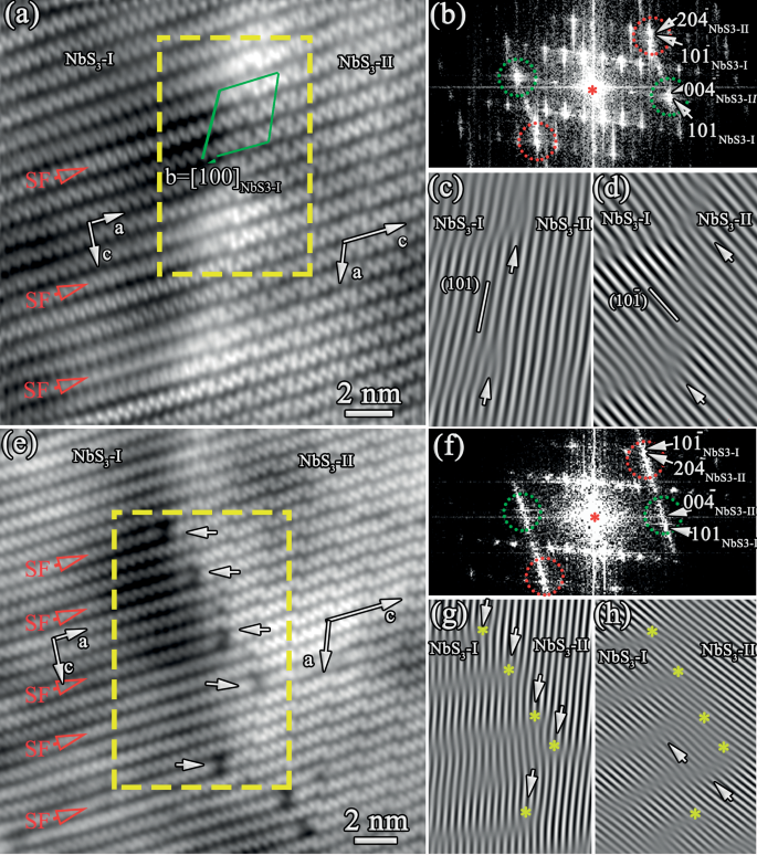Microstructure of Two-Phase NbS3 Whiskers | Crystallography Reports ...
