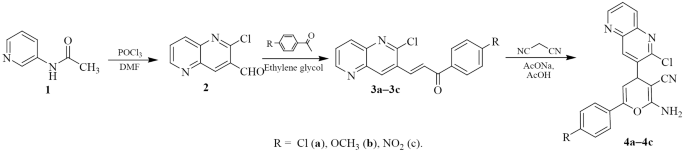 Design, Synthesis of Naphthyridine-Integrated Pyranopolyheterocycle ...