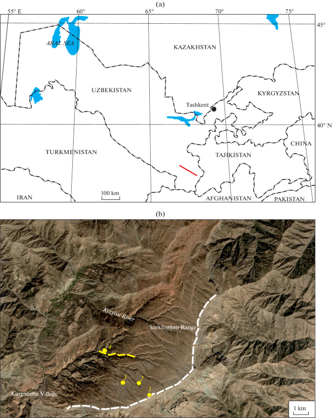 Mineral Deposits and Underground Waters of the Caves of the Surkhantau ...