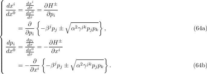 A Hamiltonian approach to the gradient-flow equations in information ...