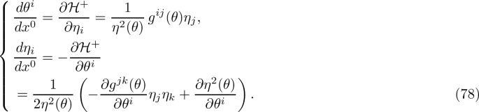 A Hamiltonian approach to the gradient-flow equations in information ...