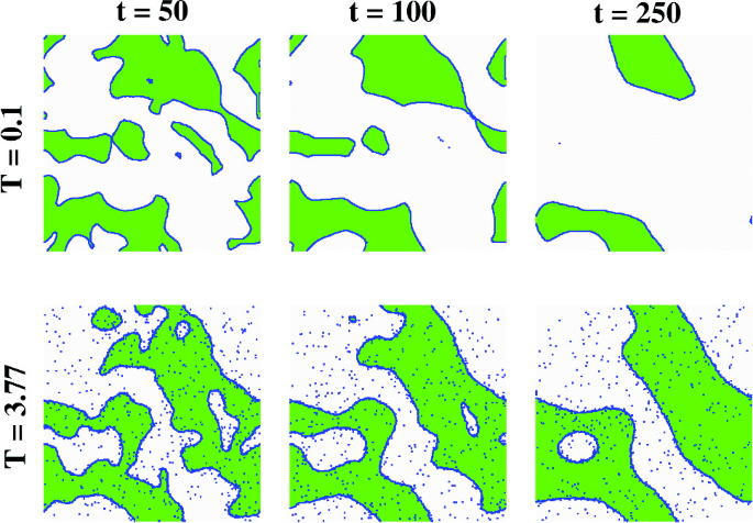 Domain growth in long-range Ising models with disorder | The European ...