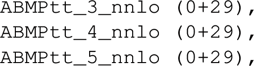 NNLO PDFs driven by top-quark data | The European Physical Journal C