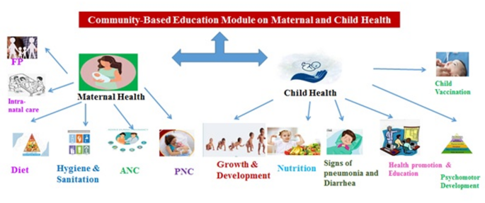 Community-based health education: a pilot module on maternal and child ...