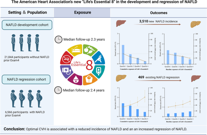 Cumulative exposure to AHA Life's Essential 8 is associated with ...