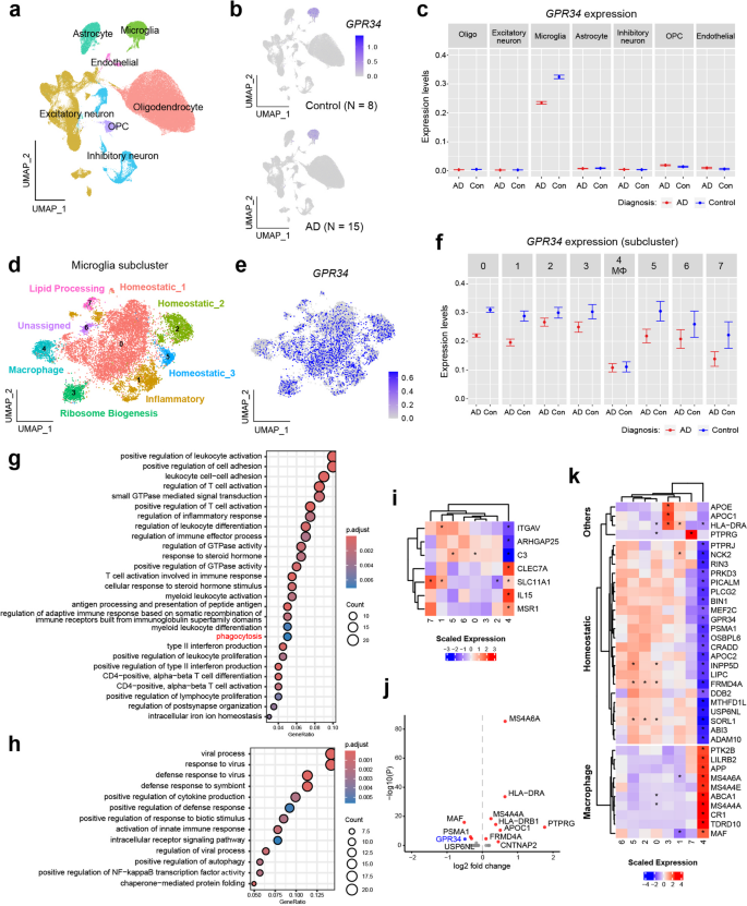 Selective agonism of GPR34 stimulates microglial uptake and clearance ...