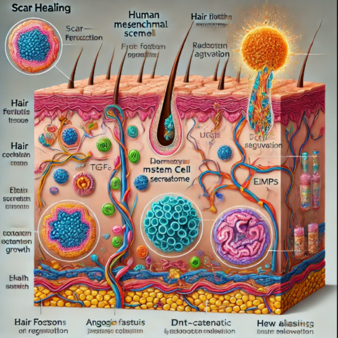 Exploring the dermatological applications of human mesenchymal stem ...