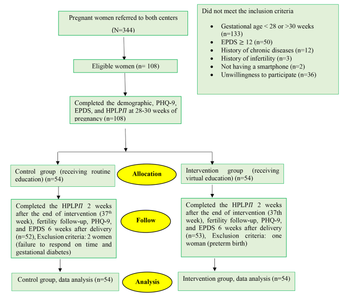 Preventing postpartum depression in pregnant women using an app-based ...