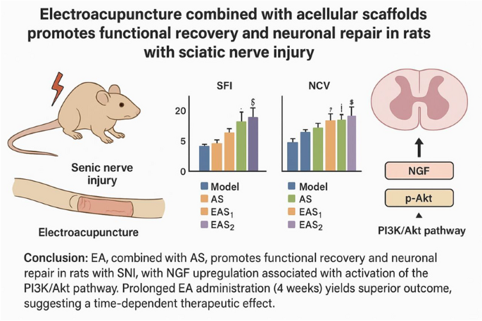 Electroacupuncture, Combined with Decellularized Nerve Scaffolds ...