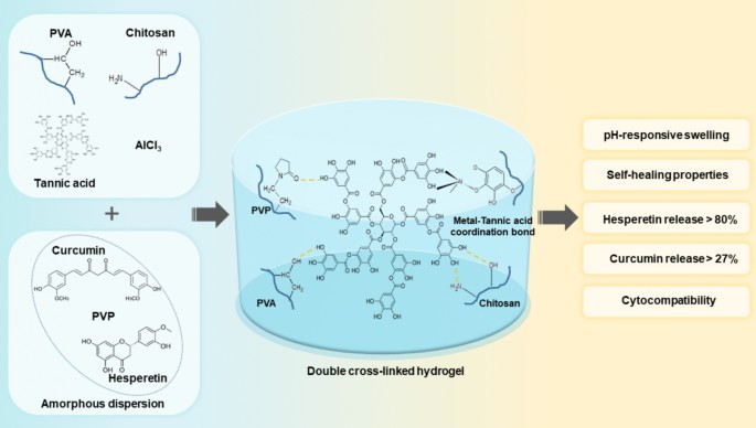 A Self-healable Hydrogel for Co-delivery of Hot-Melt Extruded System ...