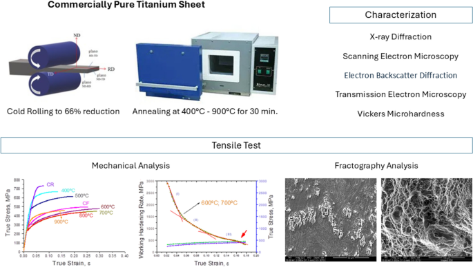 Work-hardening stages and deformation mechanisms during tensile tests ...