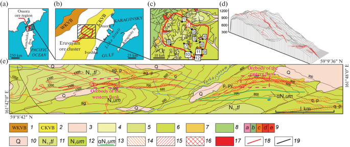 The Vertical Geochemical Zonation of the Tutkhlivayam Ore Occurrence ...