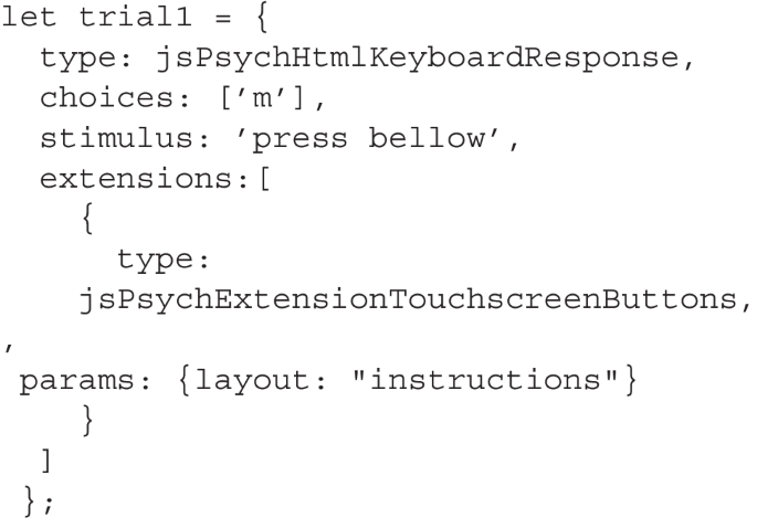 A jsPsych touchscreen extension for behavioral research on touch-enabled interfaces | Behavior ...